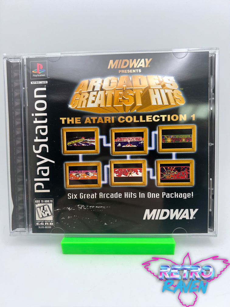 Arcade's Greatest Hits: The Atari Collection 1 - Playstation 1 – Retro ...