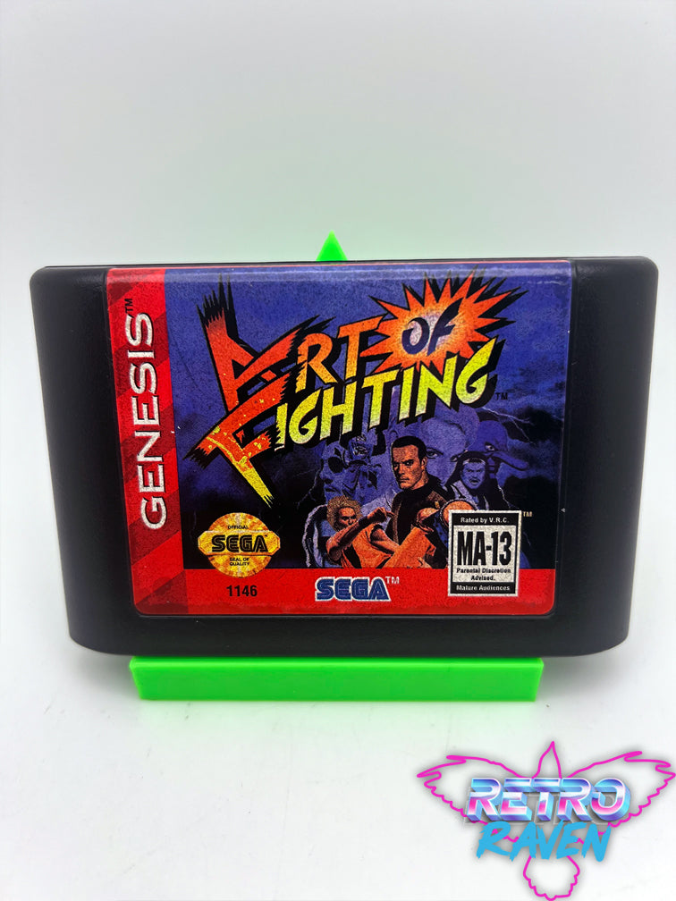 Art of Fighting - Sega Genesis – Retro Raven Games
