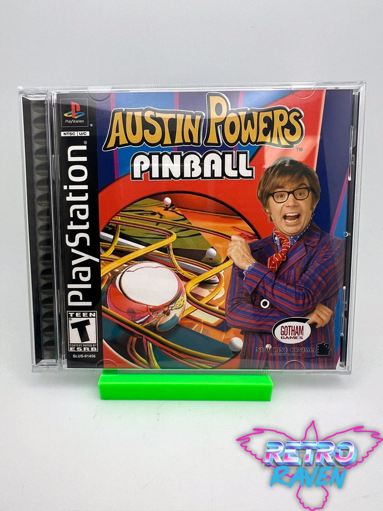 Austin Powers Pinball - Playstation 1 – Retro Raven Games