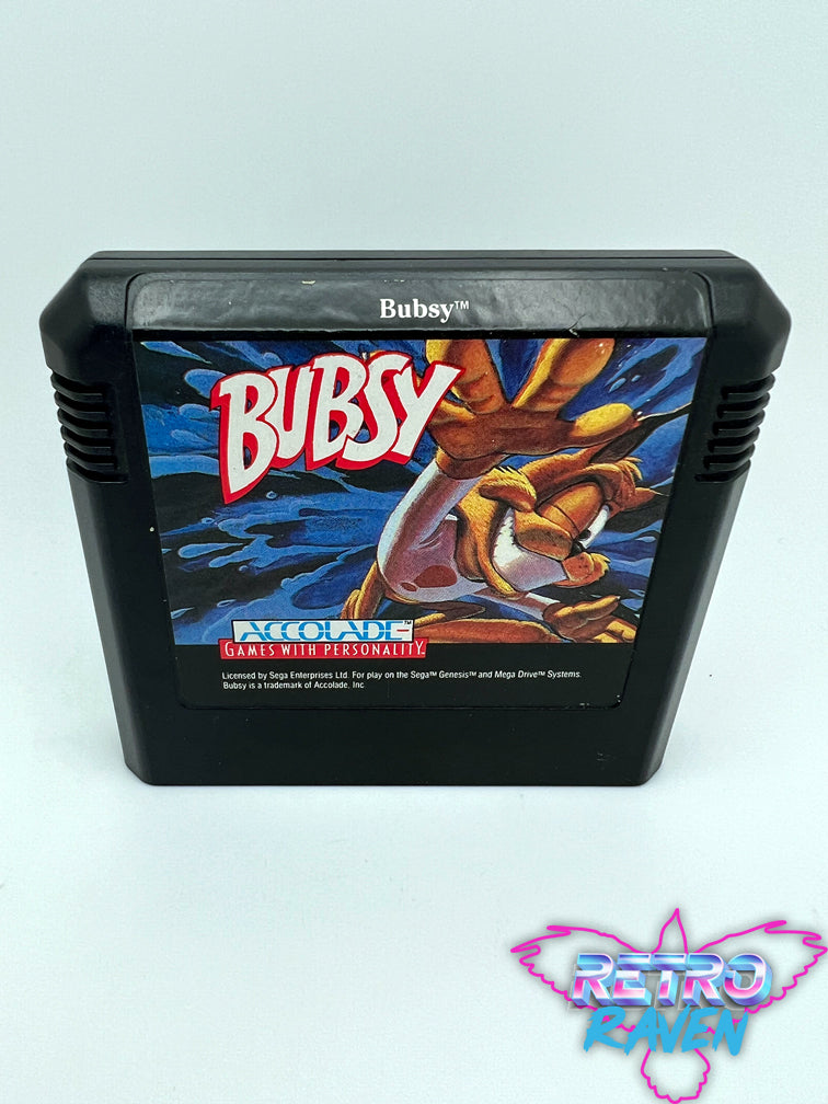 Bubsy - Sega Genesis – Retro Raven Games