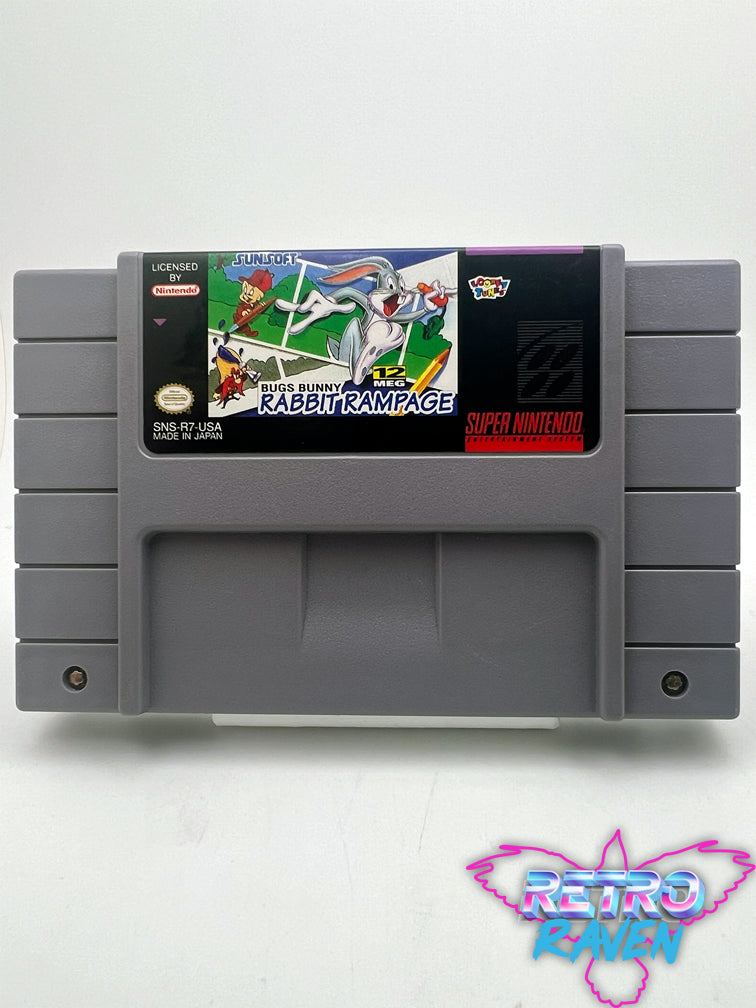 Bugs Bunny Rabbit Rampage - Super Nintendo – Retro Raven Games