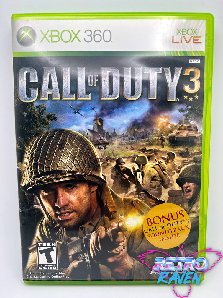 Call of Duty 3 - Xbox 360 – Retro Raven Games