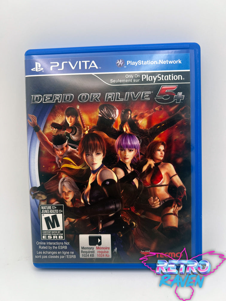 Dead or Alive 5 Plus - PSVita – Retro Raven Games