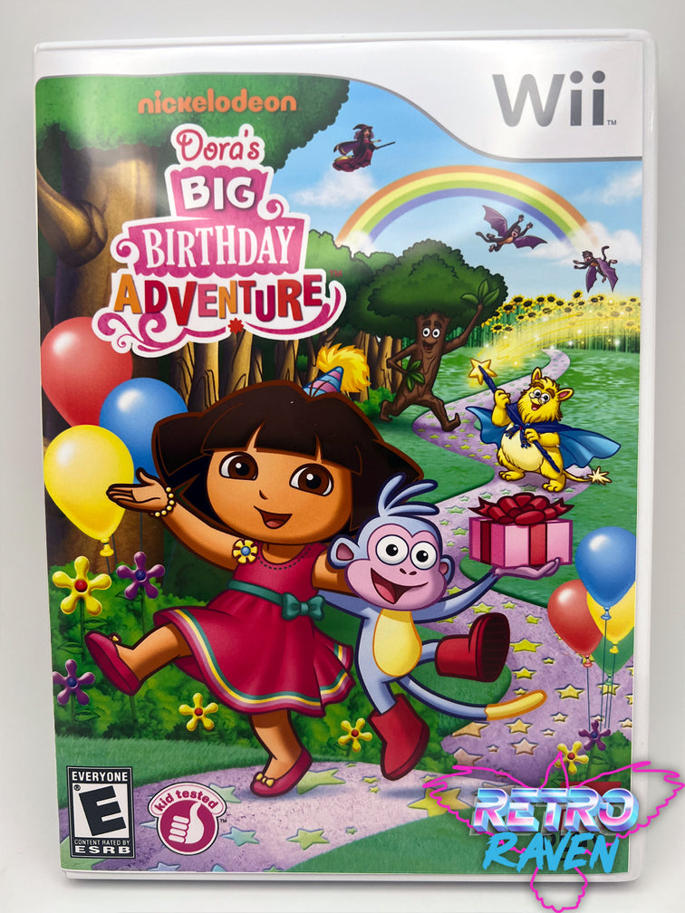 Dora the Explorer: Dora's Big Birthday Adventure - Nintendo Wii – Retro ...