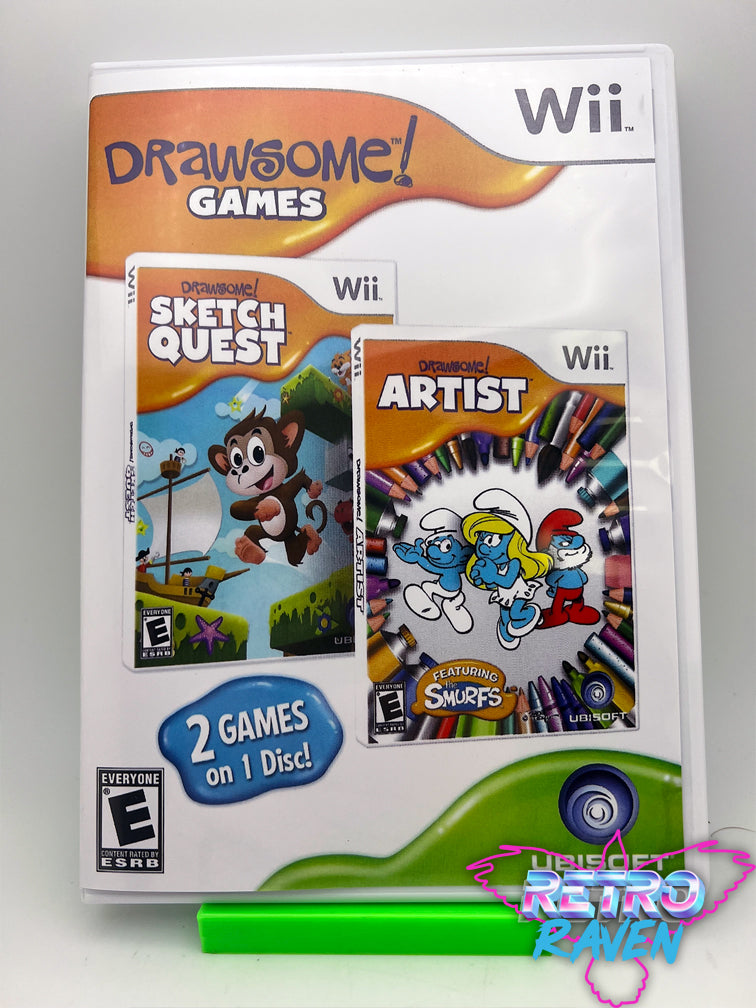 Drawsome! Sketch Quest / Drawsome! Artist - Nintendo Wii – Retro Raven ...
