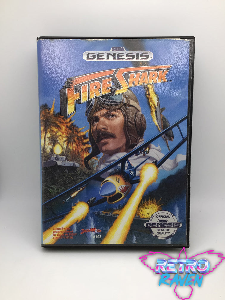 Fire Shark - Sega Genesis – Retro Raven Games
