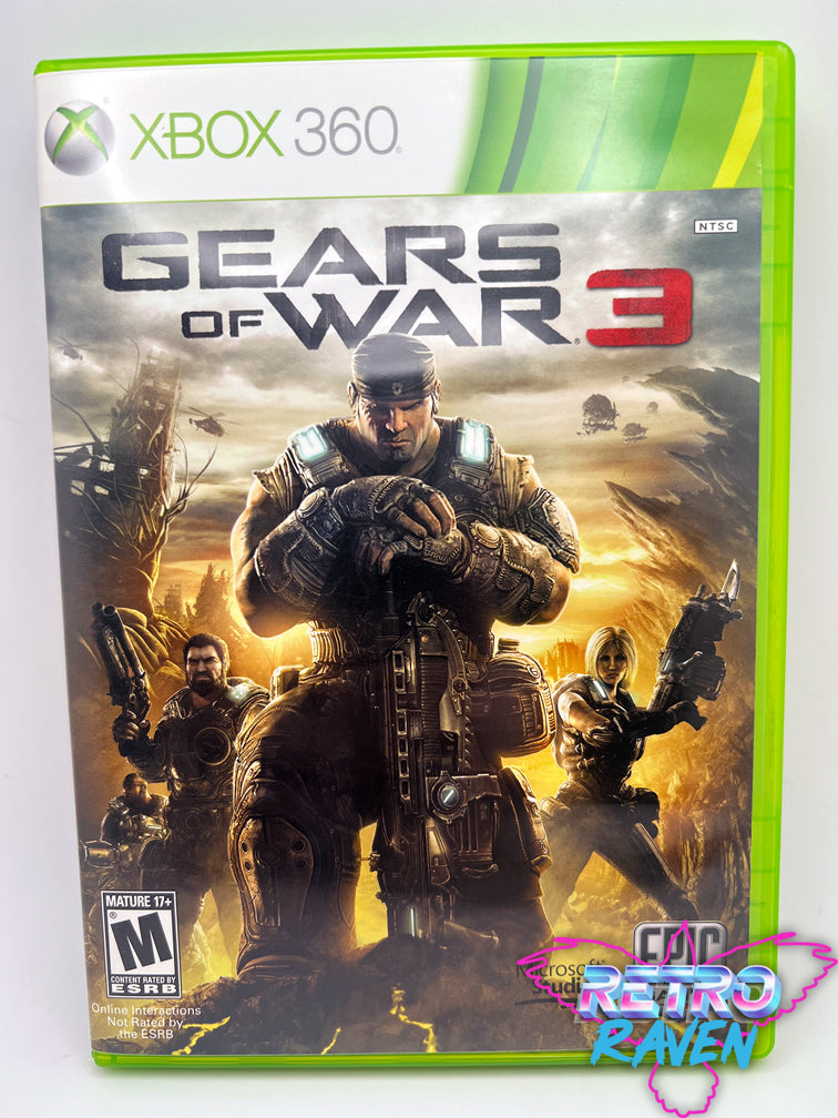Gears of War 3 - Xbox 360 – Retro Raven Games