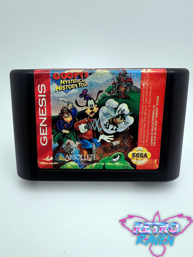 Goofy's Hysterical History Tour - Sega Genesis – Retro Raven Games