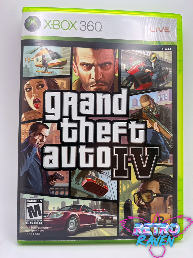 Grand Theft Auto IV - Xbox 360 – Retro Raven Games