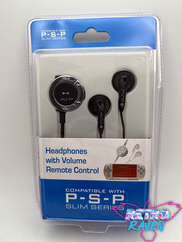 Headphones with Volume Remote Control – Retro Raven Games