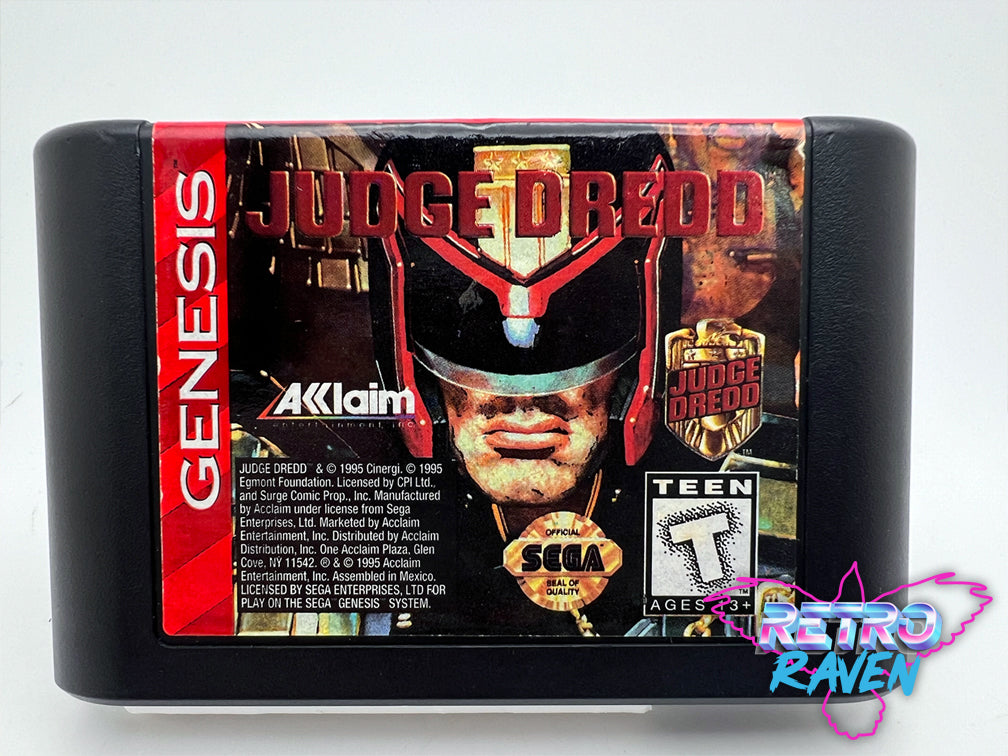 Judge Dredd - Sega Genesis – Retro Raven Games