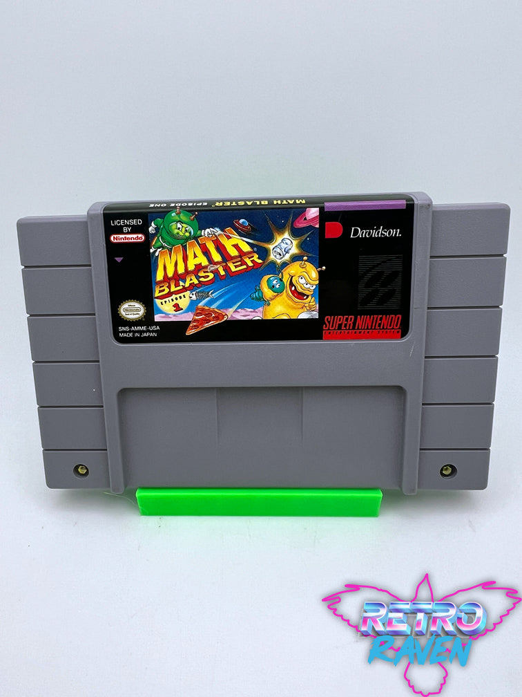 Math Blaster: Episode One - Super Nintendo – Retro Raven Games