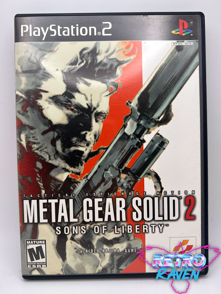 Metal Gear Solid 2: Sons of Liberty - PlayStation 2 – Retro Raven Games