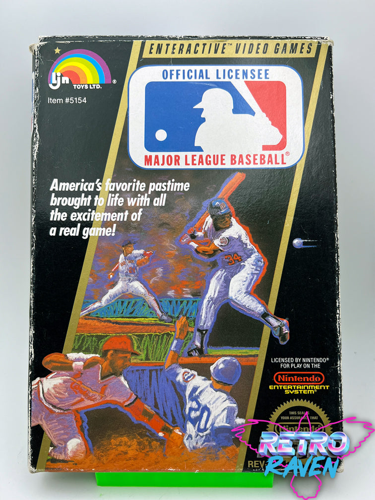 Major League Baseball - Nintendo NES - Complete – Retro Raven Games