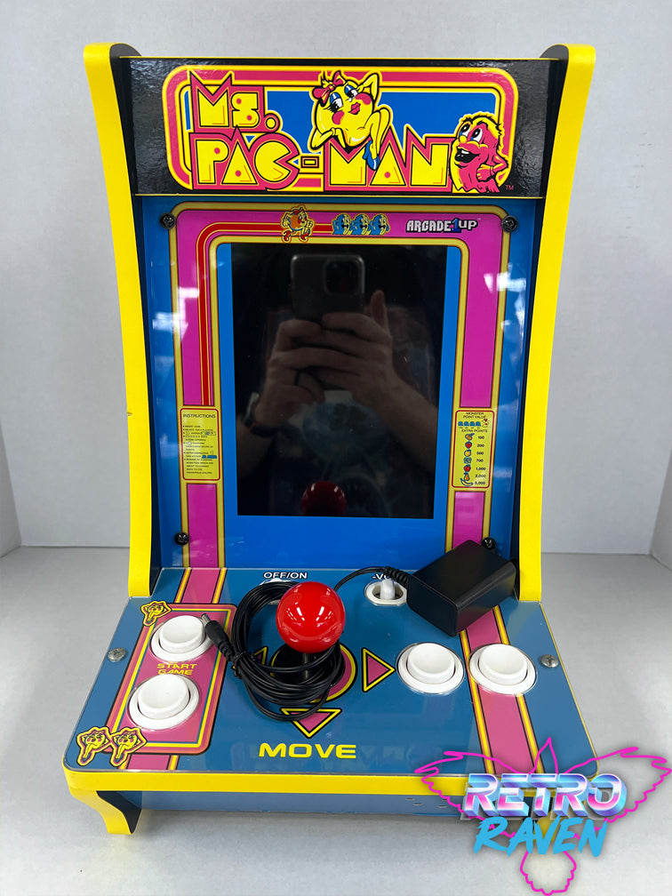 Ms. Pac-Man Bench Top - Arcade – Retro Raven Games