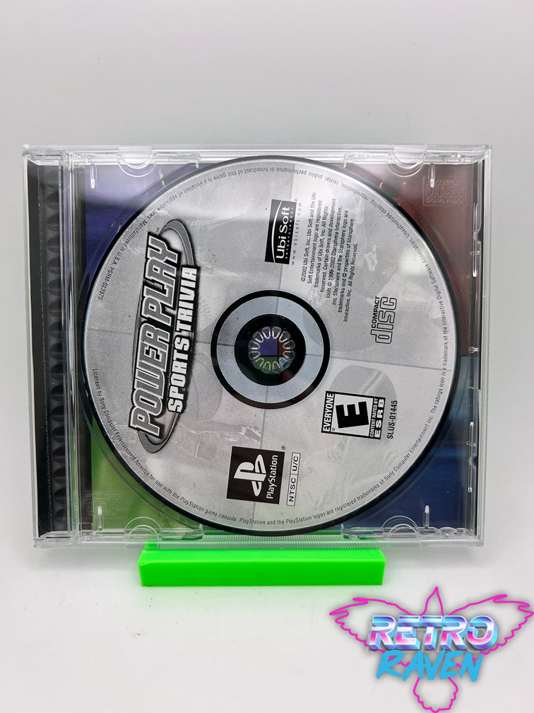 Power Play Sports Trivia - PlayStation 1 – Retro Raven Games