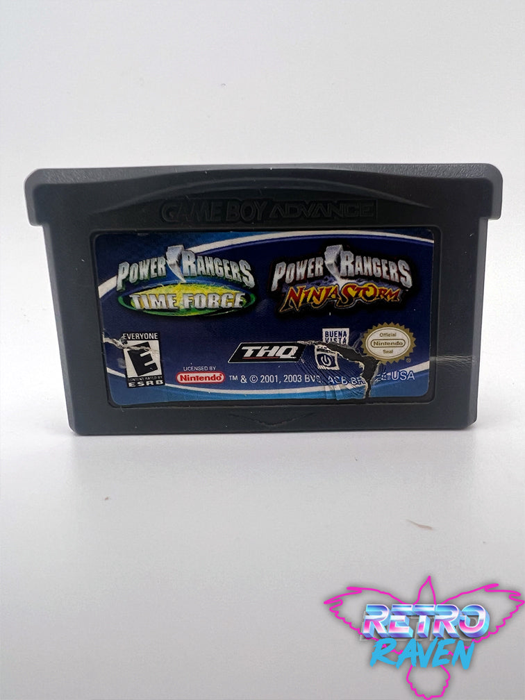 2 Games in 1: Power Rangers: Ninja Storm / Power Rangers: Time Force ...