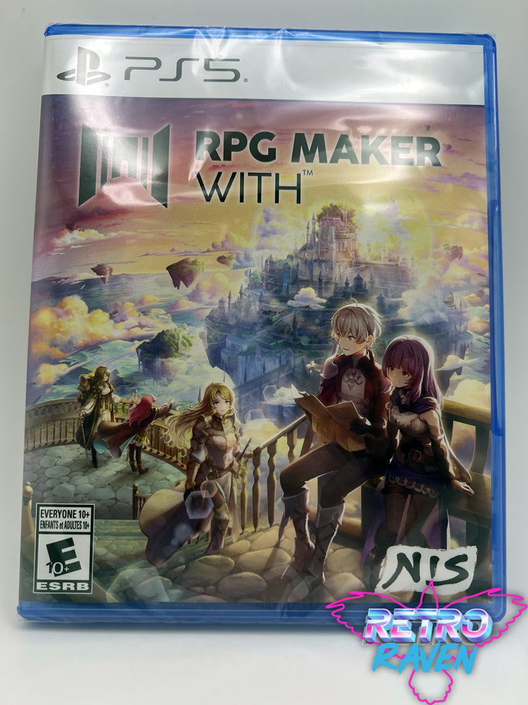 RPG MAKER WITH - PlayStation 5 – Retro Raven Games
