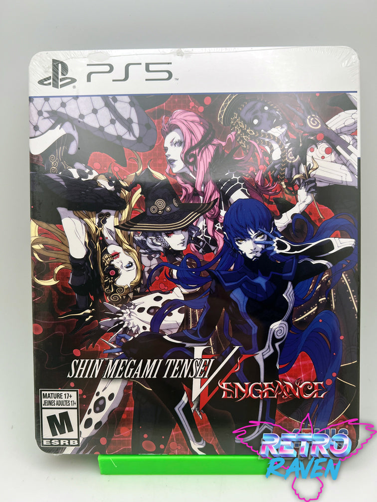 Shin Megami Tensei V: Vengeance Steelbook - PlayStation 5 – Retro Raven ...