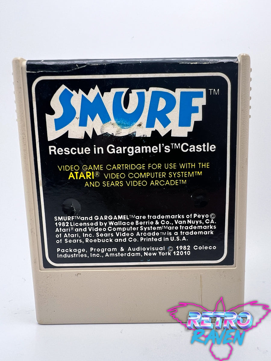 Smurf: Rescue in Gargamel's Castle - Atari 2600 – Retro Raven Games