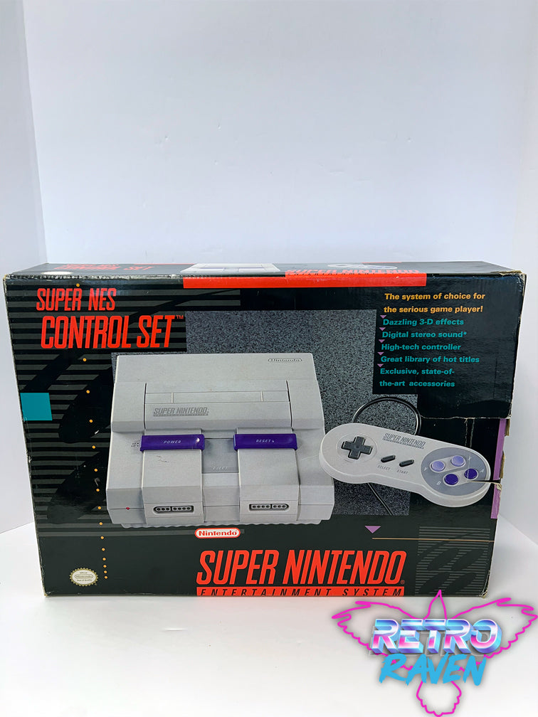 Super Nintendo Console Control Set - Complete – Retro Raven Games