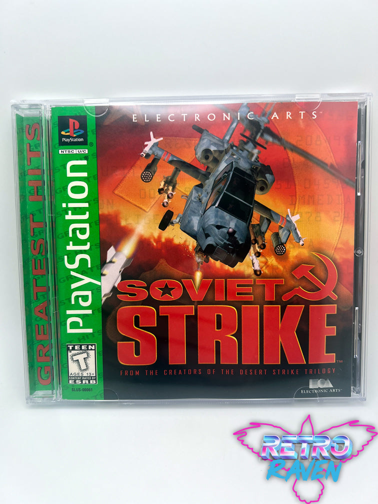 Soviet Strike - PlayStation 1 – Retro Raven Games