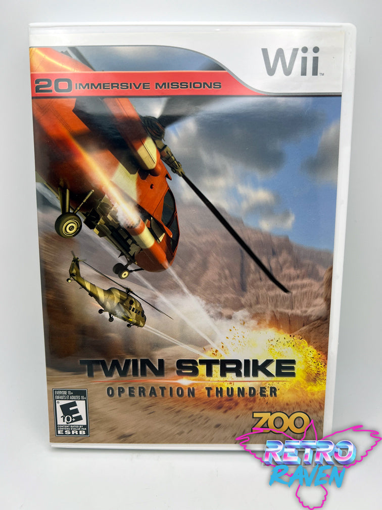 Twin Strike: Operation Thunder - Nintendo Wii – Retro Raven Games