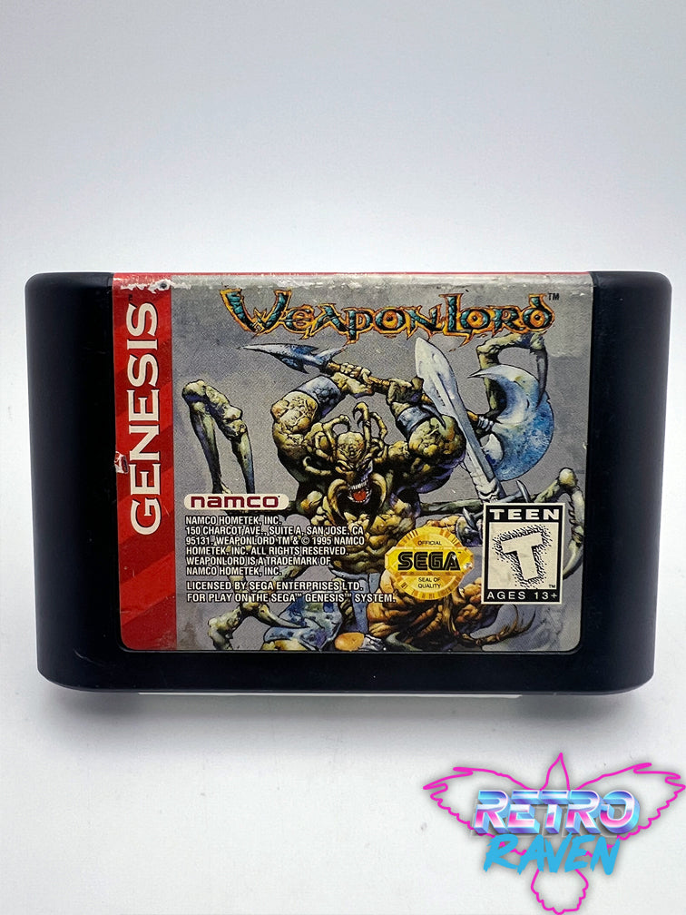 WeaponLord - Sega Genesis – Retro Raven Games
