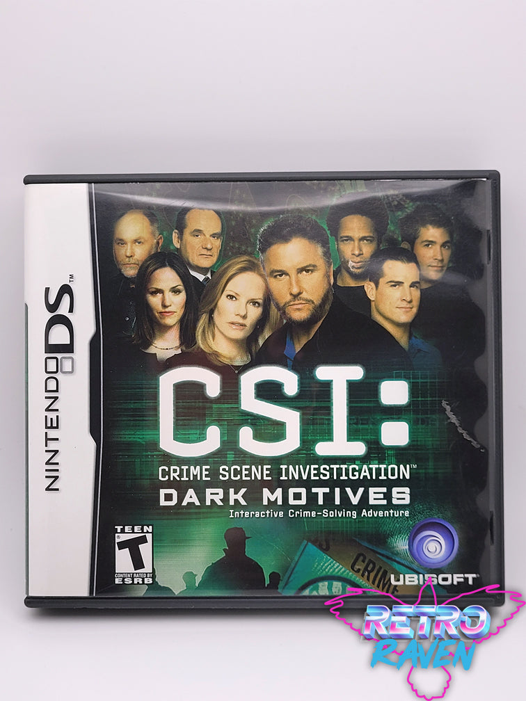 CSI: Crime Scene Investigation - Dark Motives - Nintendo DS – Retro ...