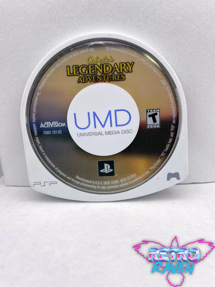 Cabela's Legendary Adventures - Playstation Portable (PSP) – Retro ...