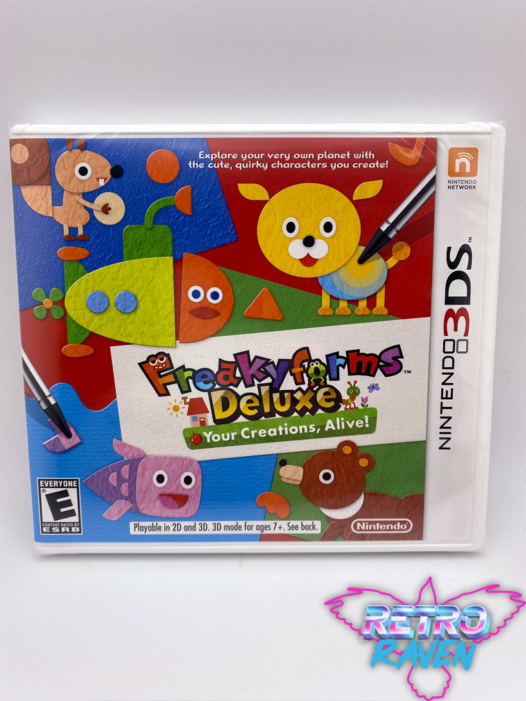 Freaky Forms Deluxe - Nintendo 3DS – Retro Raven Games