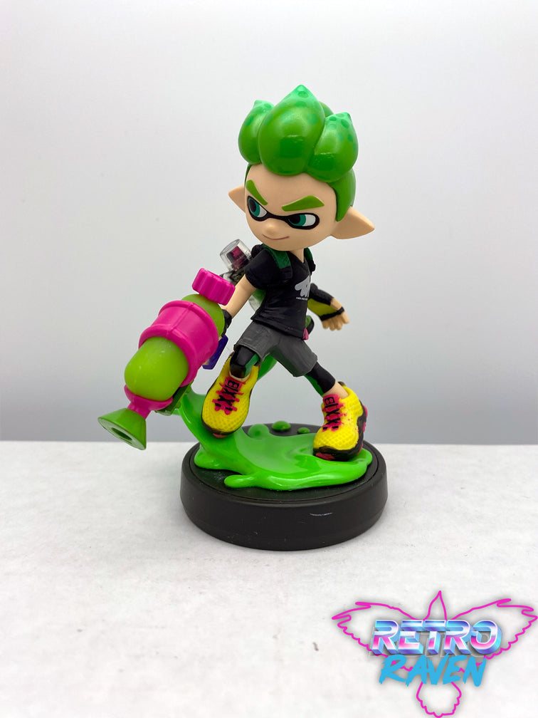 Inkling Boy - Neon Green (Splatoon Series) - amiibo – Retro Raven Games