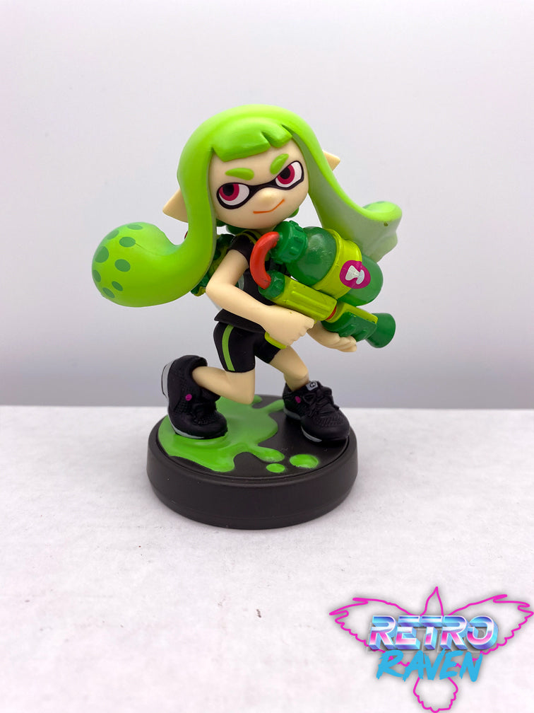 Inkling Girl - Green (Splatoon Series) - amiibo – Retro Raven Games
