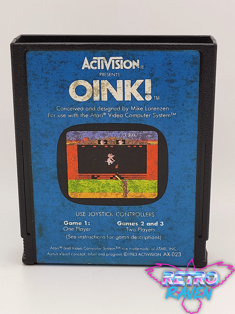 The Activision: Oink! - Atari 2600 – Retro Raven Games