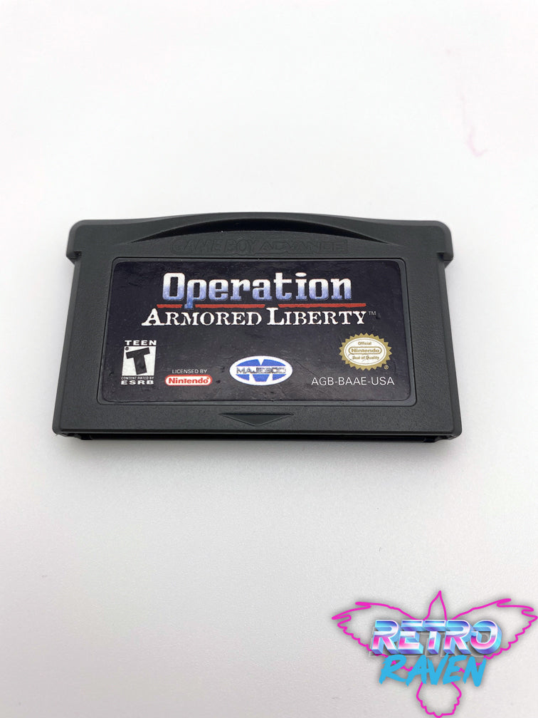 Operation Armored Liberty - Game Boy Advance – Retro Raven Games