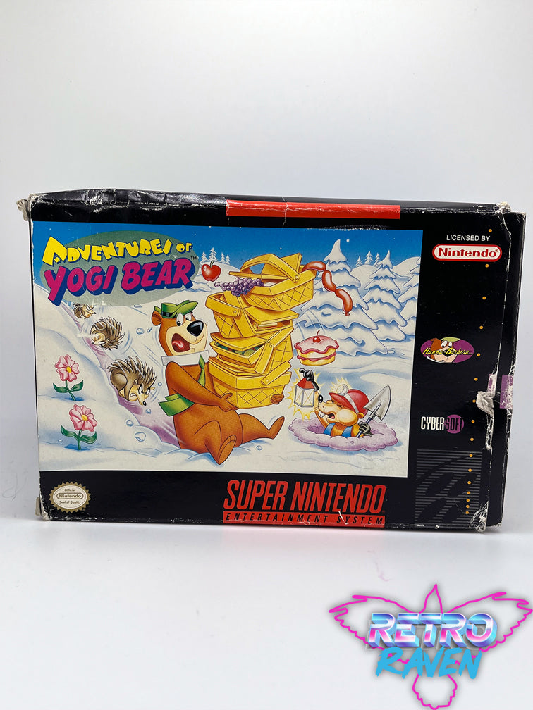 Adventures of Yogi Bear - Super Nintendo- Complete – Retro Raven Games