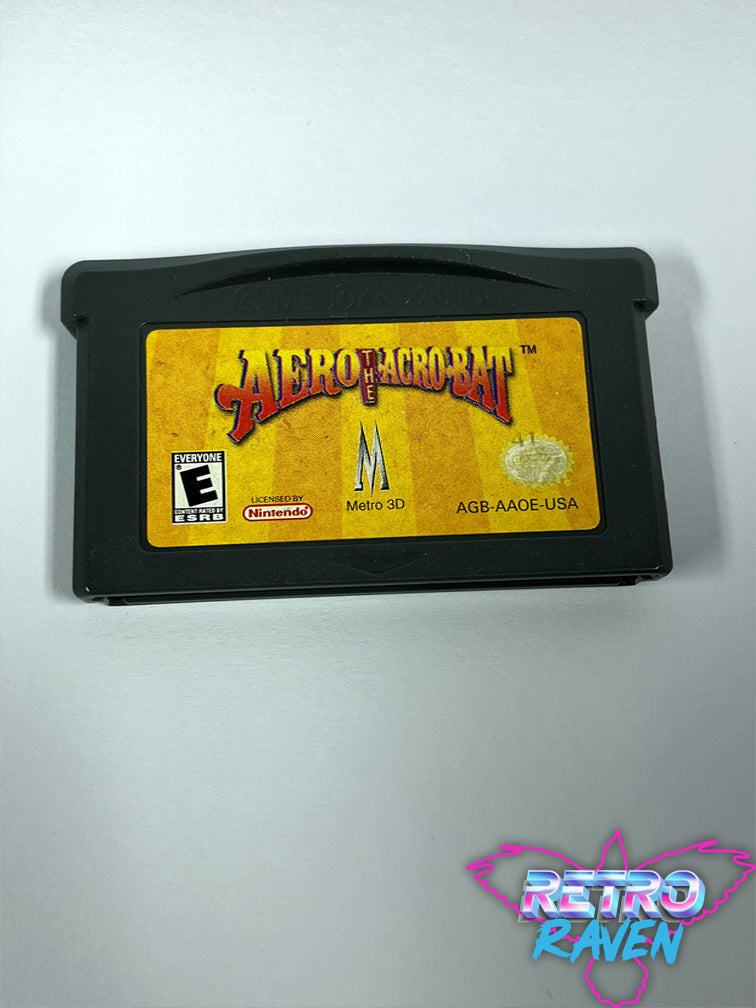 Aero the Acro-Bat - Game Boy Advance – Retro Raven Games