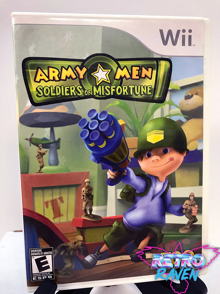 Army Men: Soldiers of Misfortune - Nintendo Wii – Retro Raven Games