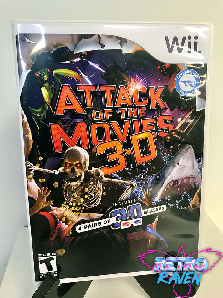 Attack of the Movies 3-D - Nintendo Wii – Retro Raven Games