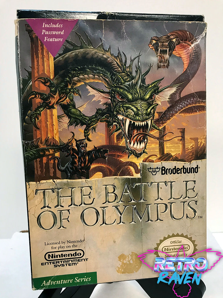 The Battle of Olympus - Nintendo NES - Complete – Retro Raven Games