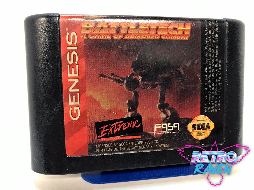 BattleTech: A Game of Armored Combat - Sega Genesis – Retro Raven Games
