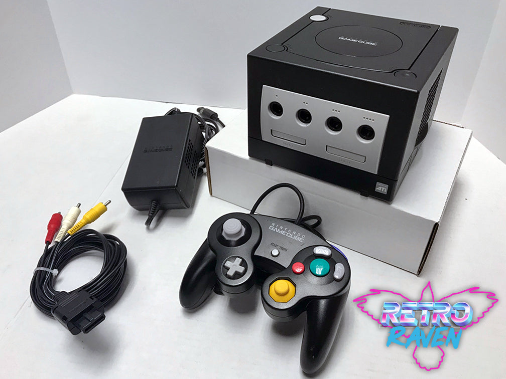 Jet Black GameCube Console – Retro Raven Games