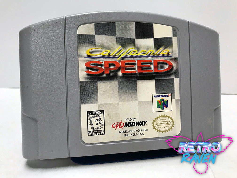 California Speed - Nintendo 64 – Retro Raven Games