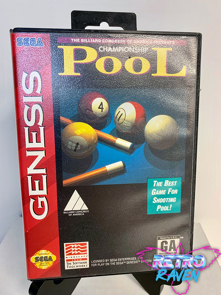 Championship Pool - Sega Genesis – Retro Raven Games