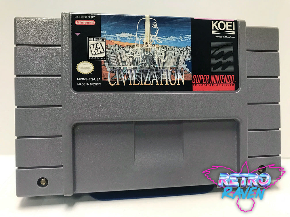 Sid Meier's Civilization - Super Nintendo – Retro Raven Games