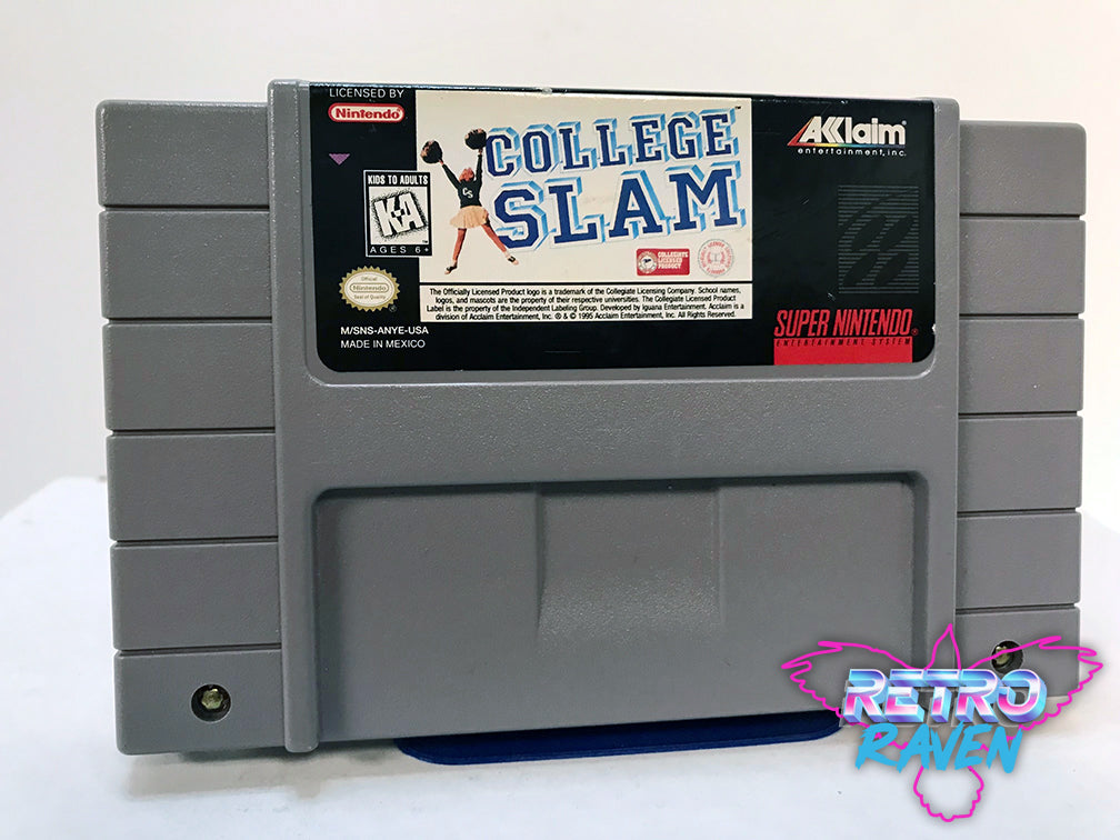 College Slam - Super Nintendo – Retro Raven Games
