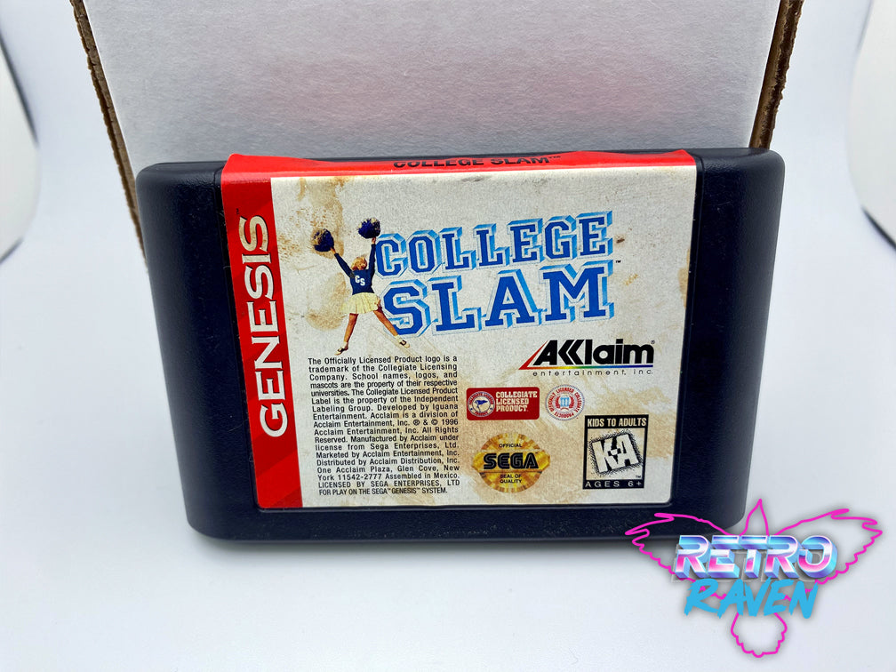 College Slam - Sega Genesis – Retro Raven Games