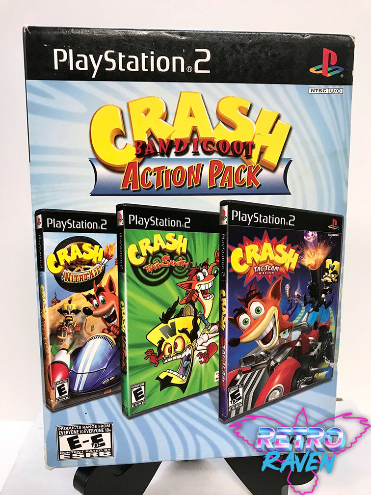 Crash Bandicoot Action Pack - Playstation 2 – Retro Raven Games