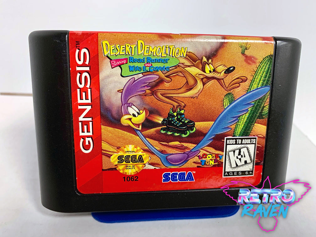 Desert Demolition Starring Road Runner and Wile E. Coyote - Sega Genes ...