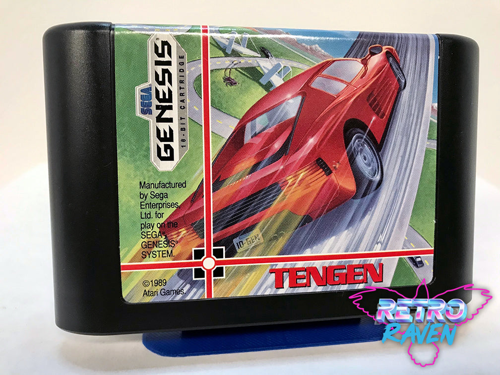 Hard Drivin' - Sega Genesis – Retro Raven Games